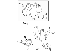 2004-2009 Lexus Yaw Rate Sensor 89180-48010 | OEM Parts Online
