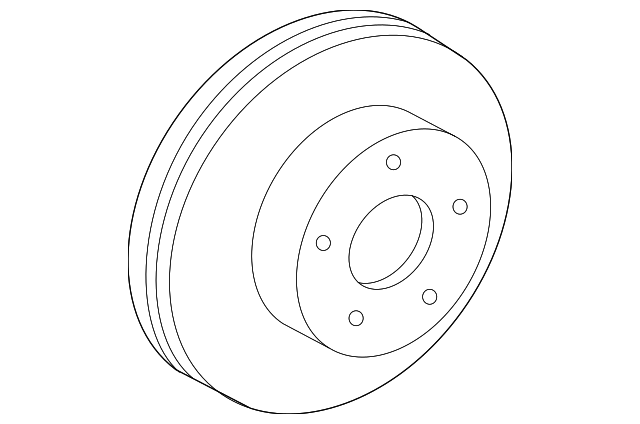 43512-0E030 - Disc Brake Rotor - 2010-2020 Toyota | OEM Parts Quick
