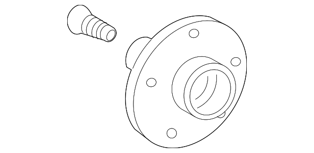 43502-08030 - Front Hub - 2011-2020 Toyota Sienna | OEM Genuine Toyota ...