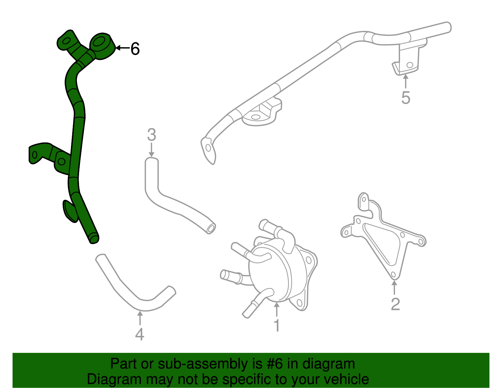 2012 Honda Civic Set Atf Pipe Comp 06250-RZ2-305 | OEM Parts Online