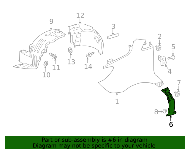 9108802800 - Fender Extension Panel 2019-2024 Mercedes-Benz | Mercedes ...