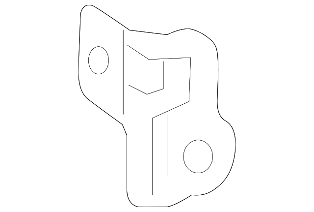 9108810800 - Rear Bracket 2019-2024 Mercedes-Benz | Mercedes-Benz USA Parts