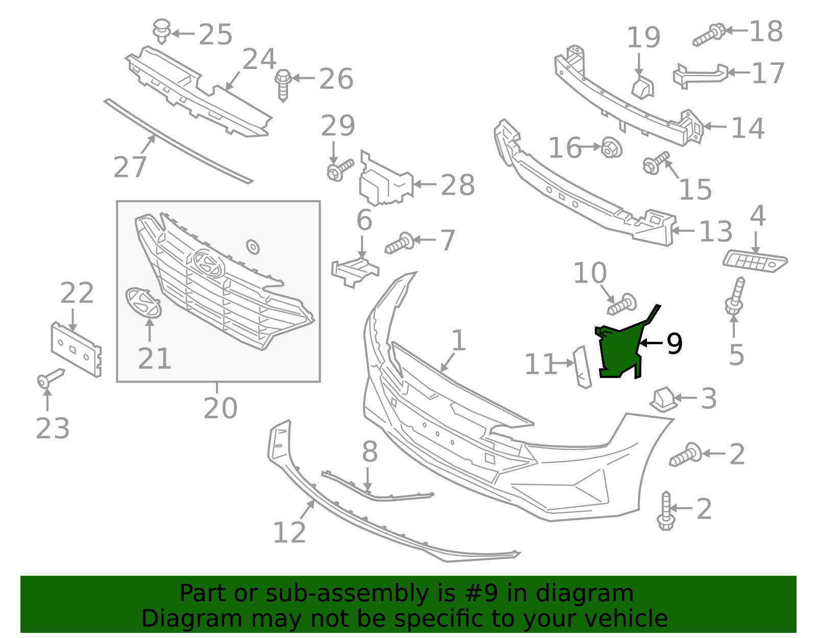 2019-2020 Hyundai Elantra Air Duct 86568-F3500 | OEM Parts Online