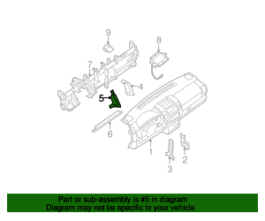 2013-2021 Nissan Mount Bracket 28039-9BF0A | OEM Parts Online