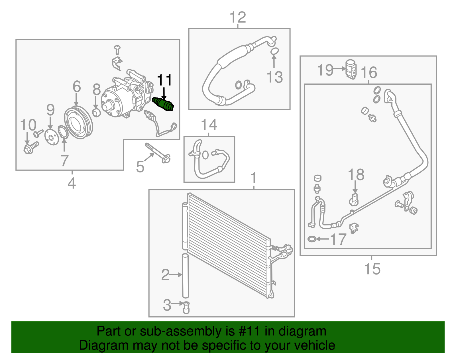 Genuine Control Valve for 2013-2016 Hyundai | Part# 97674-2S000 ...