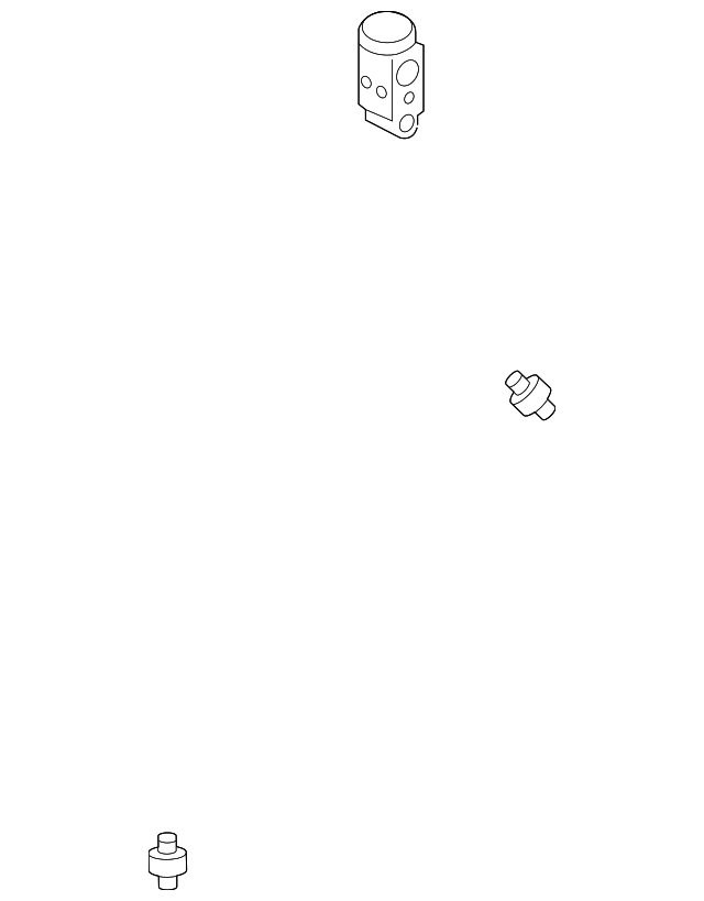 Genuine OEM Expansion Valve Part# 97626-2M500 Fits 2013-2016 Hyundai ...