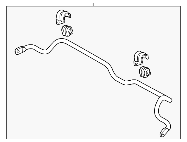 54810-F2000 - Stabilizer Assembly 2019-2021 Kia Forte | Kia.Parts Store