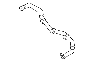 2013-2015 Jaguar XF Oil Cooler Tube C2D40290 | JaguarParts.com