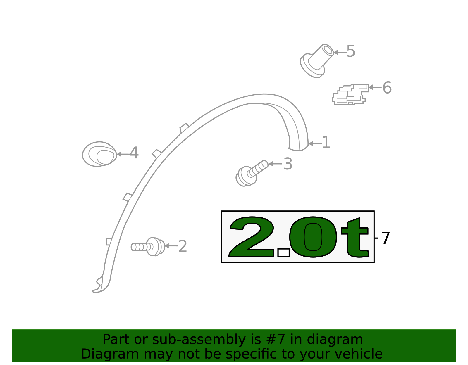 2019-2020 Infiniti QX50 Nameplate 63890-5NA0A | Infiniti of Orland Park