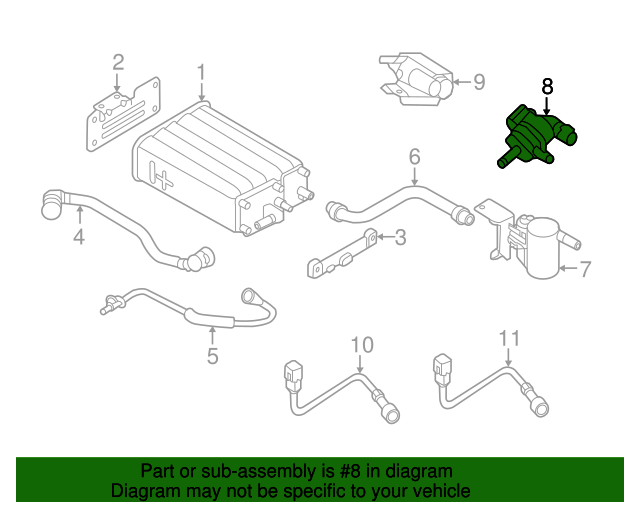 2010-2022 Hyundai Purge Valve 28910-3C200 | AutoNationParts.com
