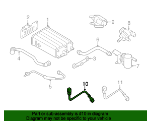 2012-2015 Hyundai Oxygen Sensor 39210-2B210 | Retail Performance Auto Parts