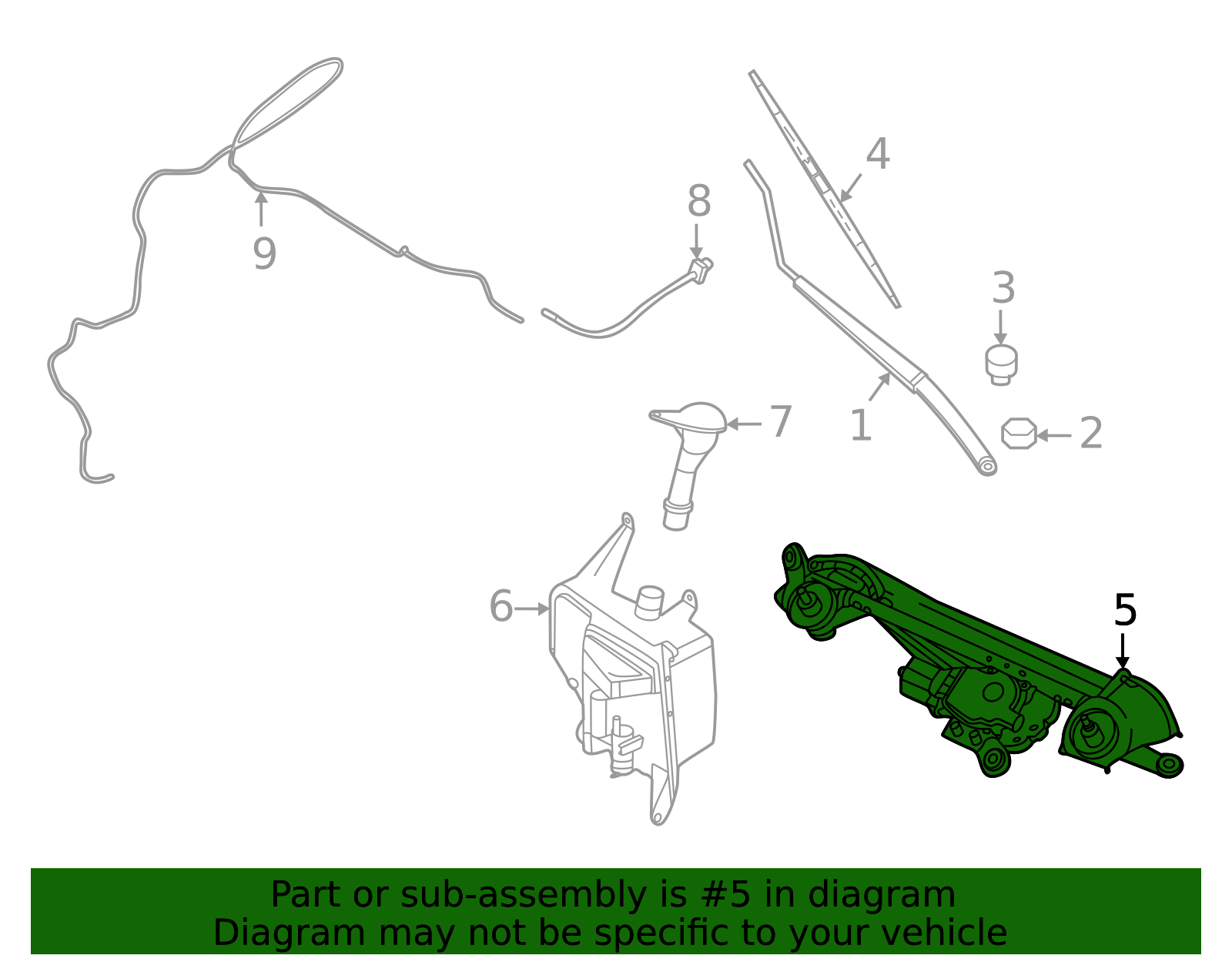 2020-2025 Nissan Sentra Motor & Linkage 28800-6LB0A | Nissan Parts Central