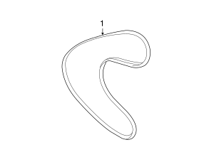 2000-2018 Toyota Serpentine Belt 90916-02704 | OEM Parts Online
