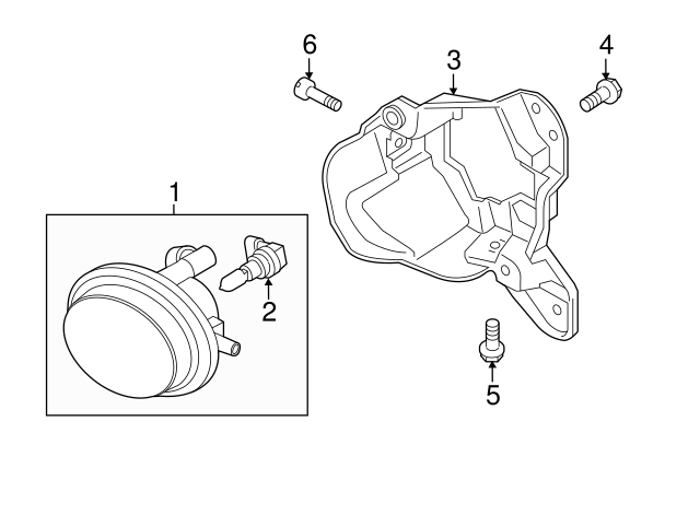 2013-2016 Mazda CX-5 Lamp Bracket KD53-51-694A | Mazda-Parts