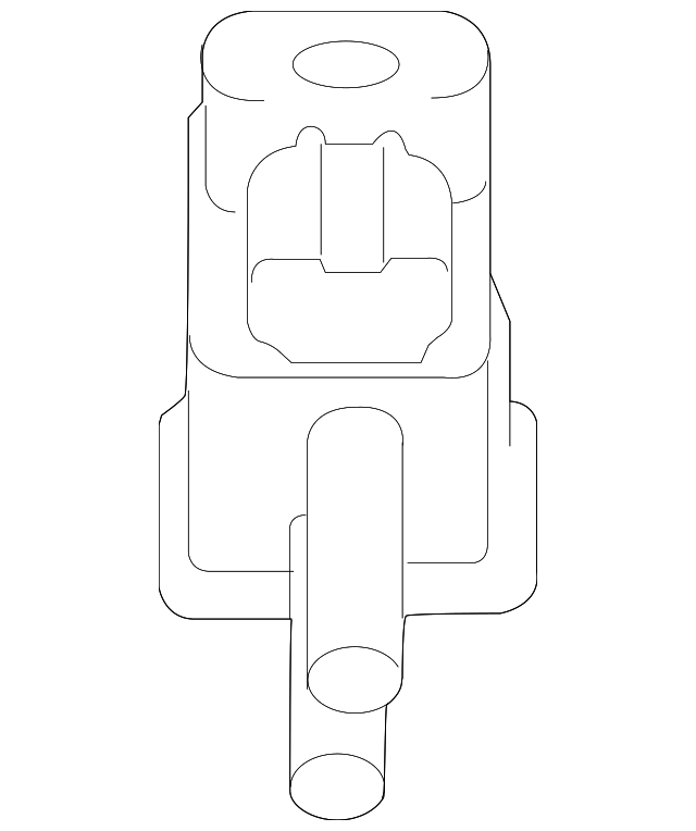 25860-0H080 - Exhaust Gas Re-Circulation (Egr) Vacuum Delay Valve ...