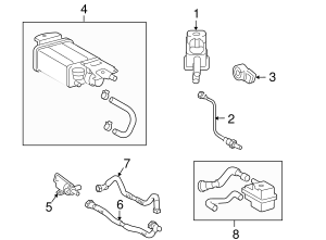 25860-0H080 - Exhaust Gas Re-Circulation (Egr) Vacuum Delay Valve ...