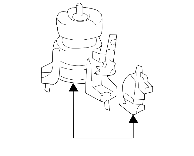 2016-2020 Toyota Sienna Front Mount 12360-0P120 | Toyota Parts Center