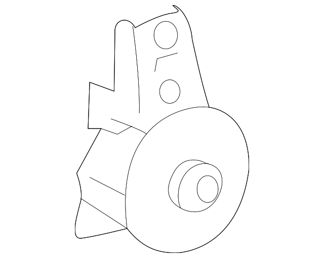 2011-2020 Toyota Sienna Rear Mount 12380-0P130 | Toyota Parts Center