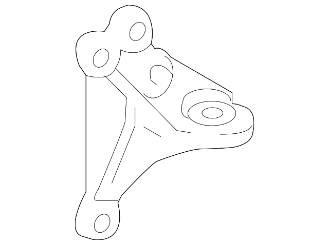 2017-2020 Toyota Side Mount Bracket 12325-0P050 | Toyota Parts Center