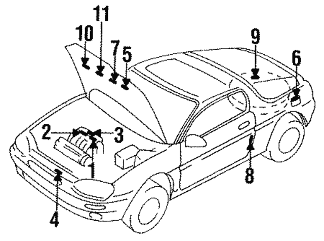 1992 Mazda MX-3 Emission Label EA03-69-036B | Florida Mazda Parts