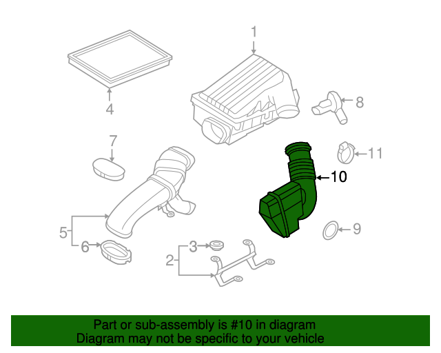 13717548889 - 2007-2010 BMW X5 Resonator (13-71-7-548-889) | BMW of ...