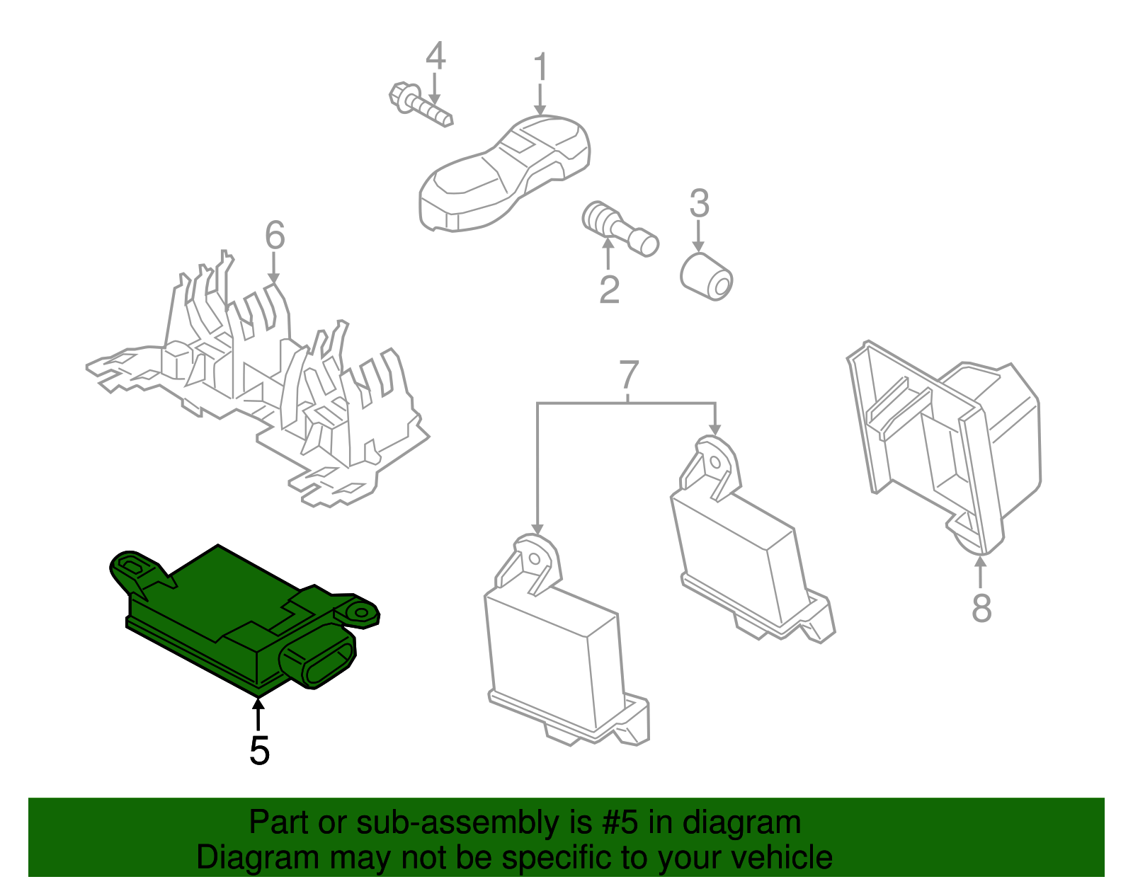 991-618-104-02 - High-Quality Tire Pressure Monitoring System Antenna ...