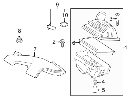 Air Intake for 2020 Mini Cooper Countryman | Mini Parts Direct