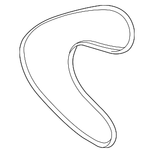 2004-2018 Toyota Serpentine Belt 90916-02705 | Toyota Parts Center
