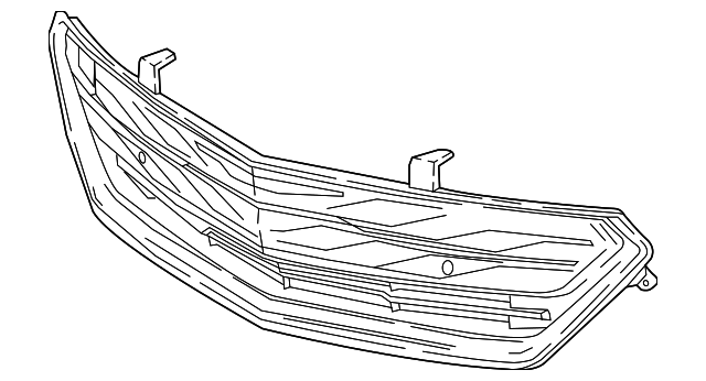2017-2019 Chevrolet Volt Front Lower Grille 23289646 GM | GMPartsDirect.com