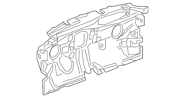 2021-2022 Buick Envision Dash Panel Inner Insulator 84904198 ...