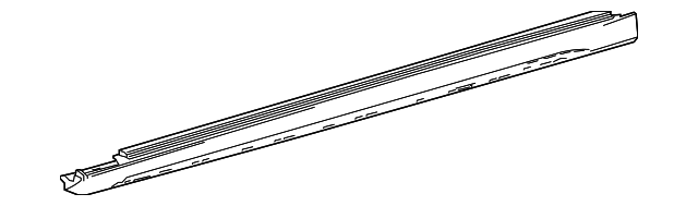 118-698-03-00-64-9999 - Rocker Molding 2020-2021 Mercedes-Benz CLA 250 ...