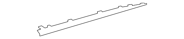 177-698-44-00 - Rear Molding 2019-2023 Mercedes-Benz | Mercedes-Benz ...