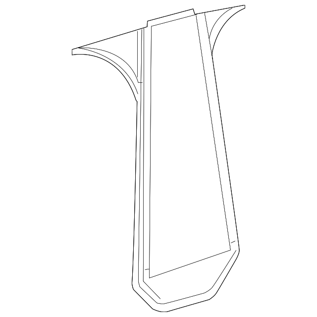 118-690-64-00 - Pillar Molding 2020-2021 Mercedes-Benz | Mercedes-Benz ...