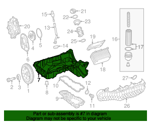 177-010-93-01 - Engine Oil Pan 2015-2023 Mercedes-Benz ...