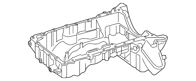 177-010-93-01 - Oil Pan 2015-2023 Mercedes-Benz | Mercedes-Benz USA Parts