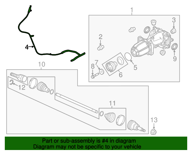 2013-2019 Ford Vent Hose CV6Z-4022-A | OEM Parts Online