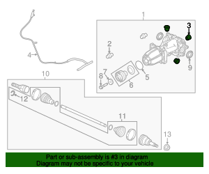 5R3Z-7860108-AA - Differential Housing Fill Plug 2010-2025 Ford ...