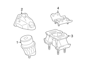 2016-2024 Lexus Front Mount 12361-36220 | OEM Parts Online