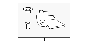 2018-2021 Lexus Bumper Brace 52168-11010 | OEM Parts Online