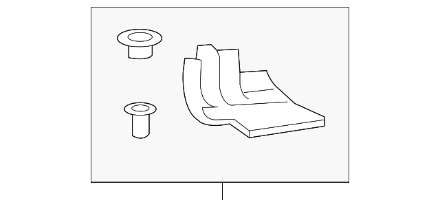 2018-2021 Lexus Bumper Brace 52168-11010 | OEM Parts Online