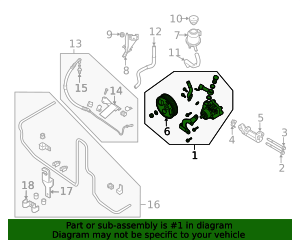 2020-2023 Nissan Frontier Power Steering Pump 49110-9BT1A | Team Nissan ...