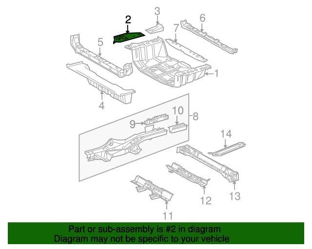 58313-0R010 - Side Extension - 2006-2018 Toyota RAV4 | OEM Genuine ...