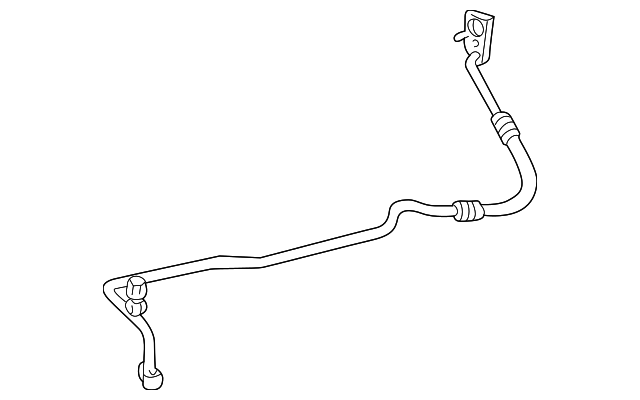 230-830-24-15 - AC Hoses 2004-2011 Mercedes-Benz | Mercedes-Benz USA Parts