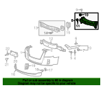 2010-2017 GM Cover Support 23507949 | TascaParts.com