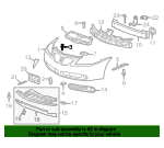 1997-2012 GM Fender Liner Retainer 11518017 | GM Parts Center