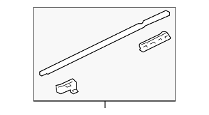 Original Belt Molding for 2008-2010 Honda Odyssey | OEM Part# 72910-SHJ ...