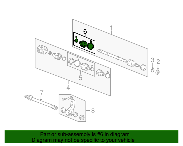 2001-2003 Hyundai Outer Boot 49509-39800 | OEM Parts Online