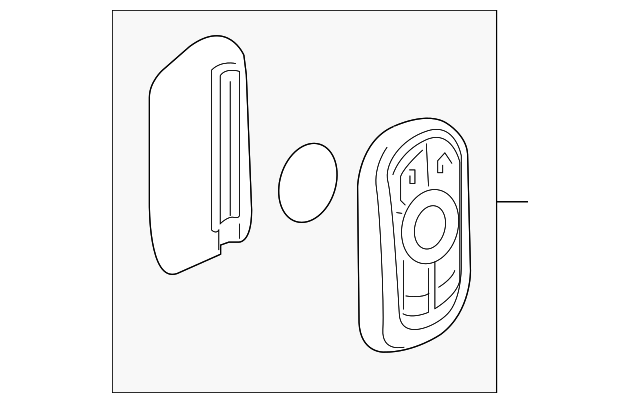 2023-2024 GMC Terrain Transmitter 13547801 | GM Parts Center