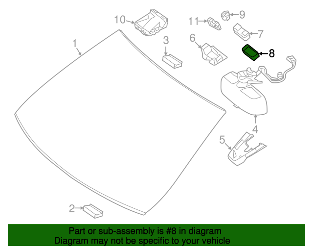 000-820-48-12-9051 - Switch Cover 2012-2020 Mercedes-Benz | Mercedes ...