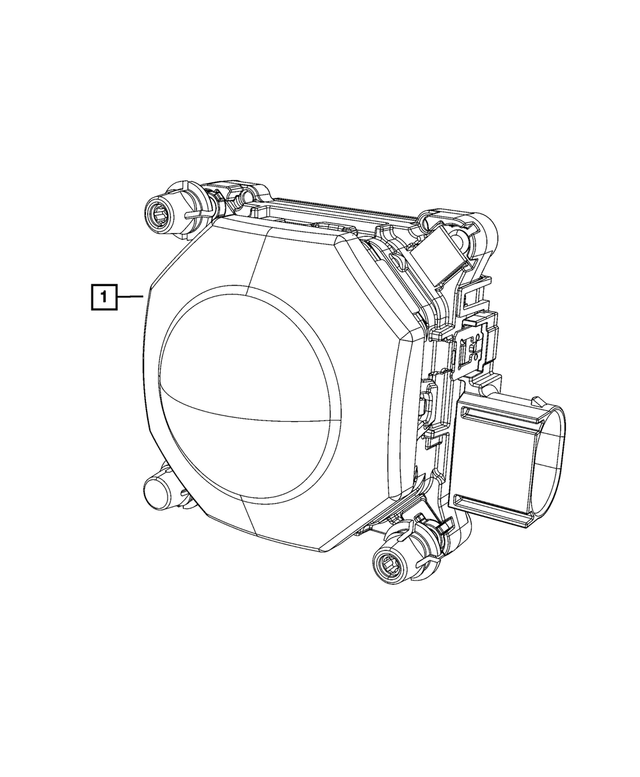 2021-2023 Jeep Cherokee Adaptive Speed Control Module Sensor 68518014AD ...